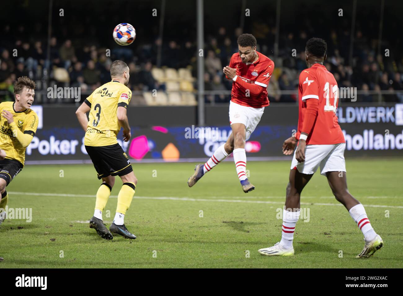 Venlo, Netherlands. 02nd Feb, 2024. VENLO, 2-2-2024, De Koel Stadium ...