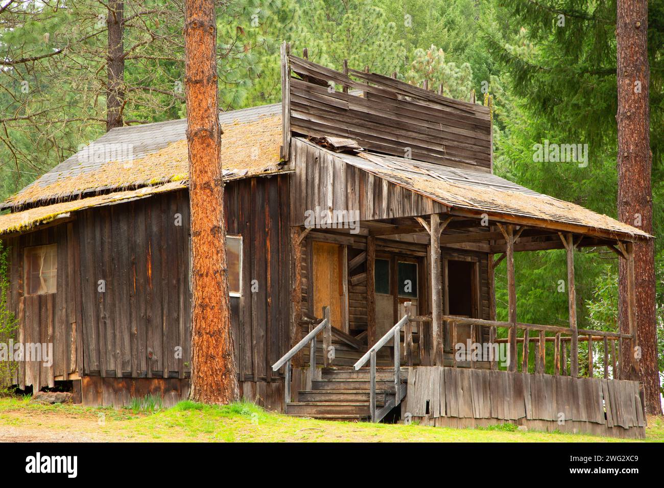 Golden Merchantile, Golden State Park, Oregon Stock Photo - Alamy