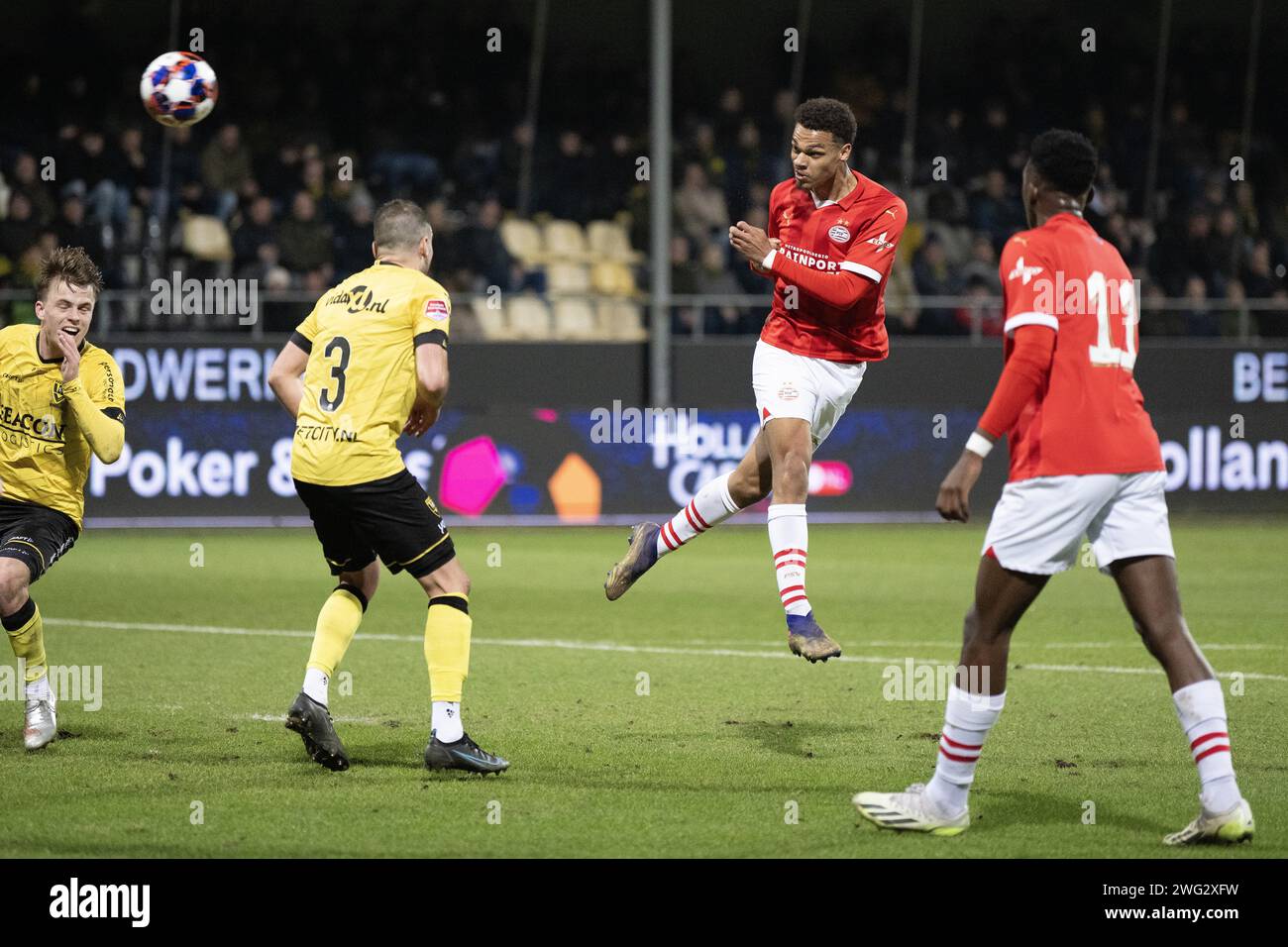 Venlo, Netherlands. 02nd Feb, 2024. VENLO, 2-2-2024, De Koel Stadium ...