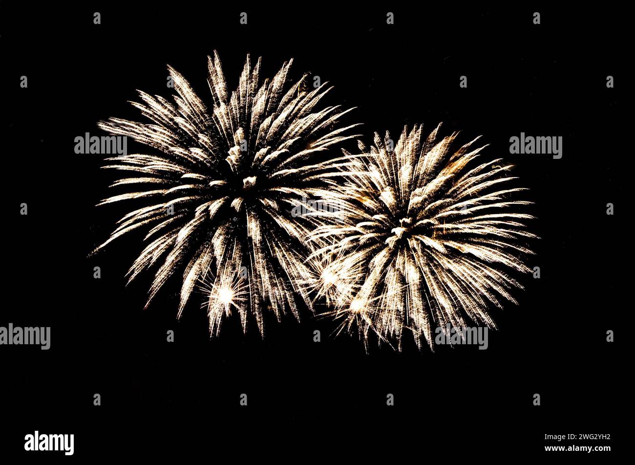 Fireworks during the national day of Bahrain, December 2018 Stock Photo ...