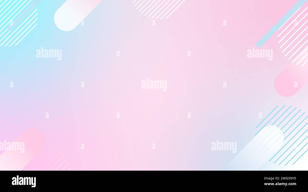 Spring pink light blue pop gradation background. Vector Stock Vector ...