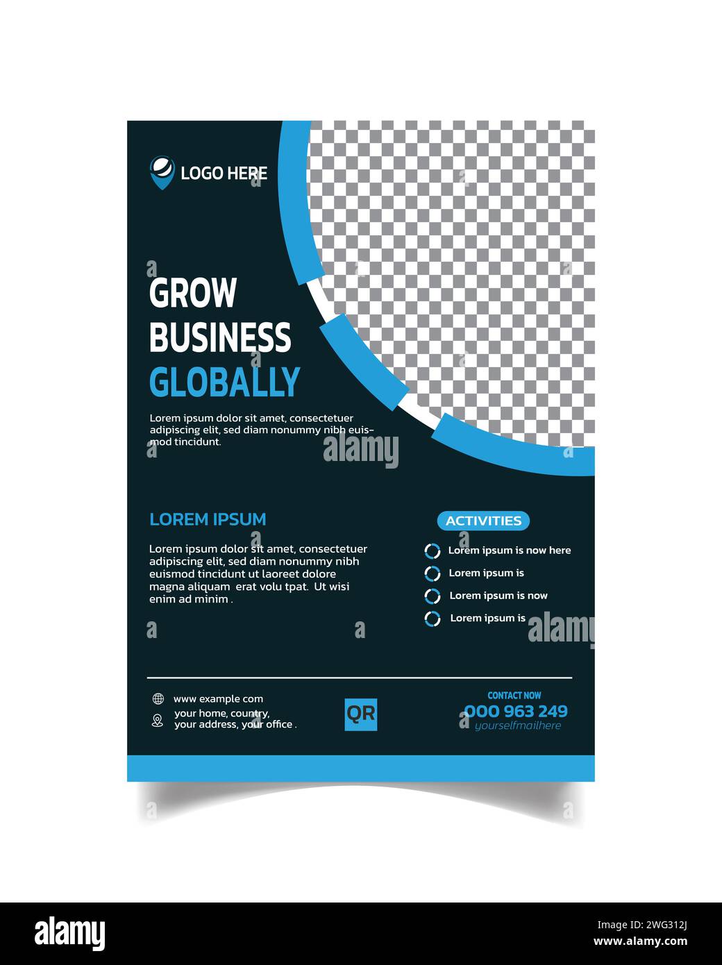 Corporate Agency Flyer and Creative Leaflet Design Modern Business ...