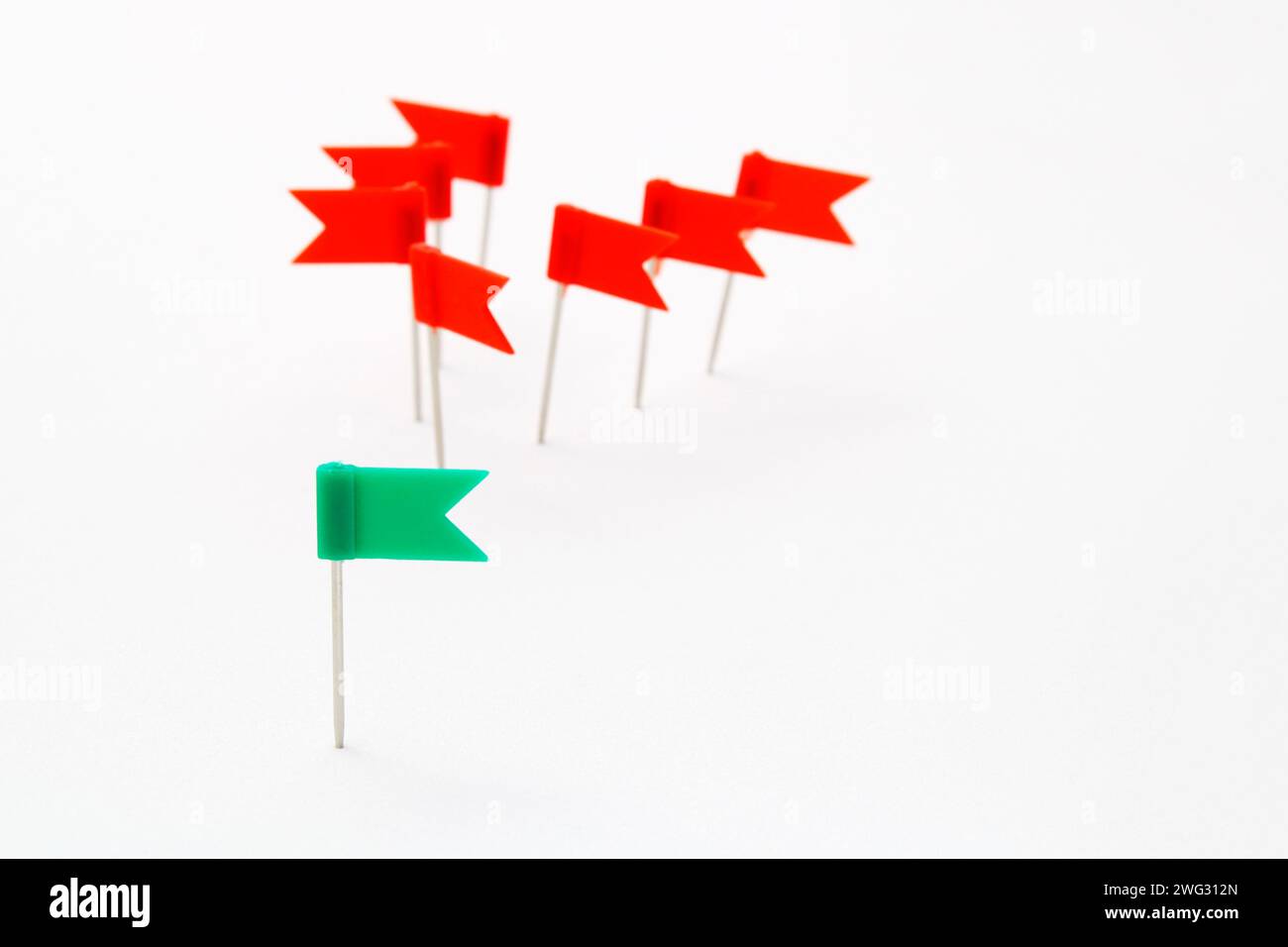 Office teamwork concentrated Cut Out Stock Images & Pictures - Alamy