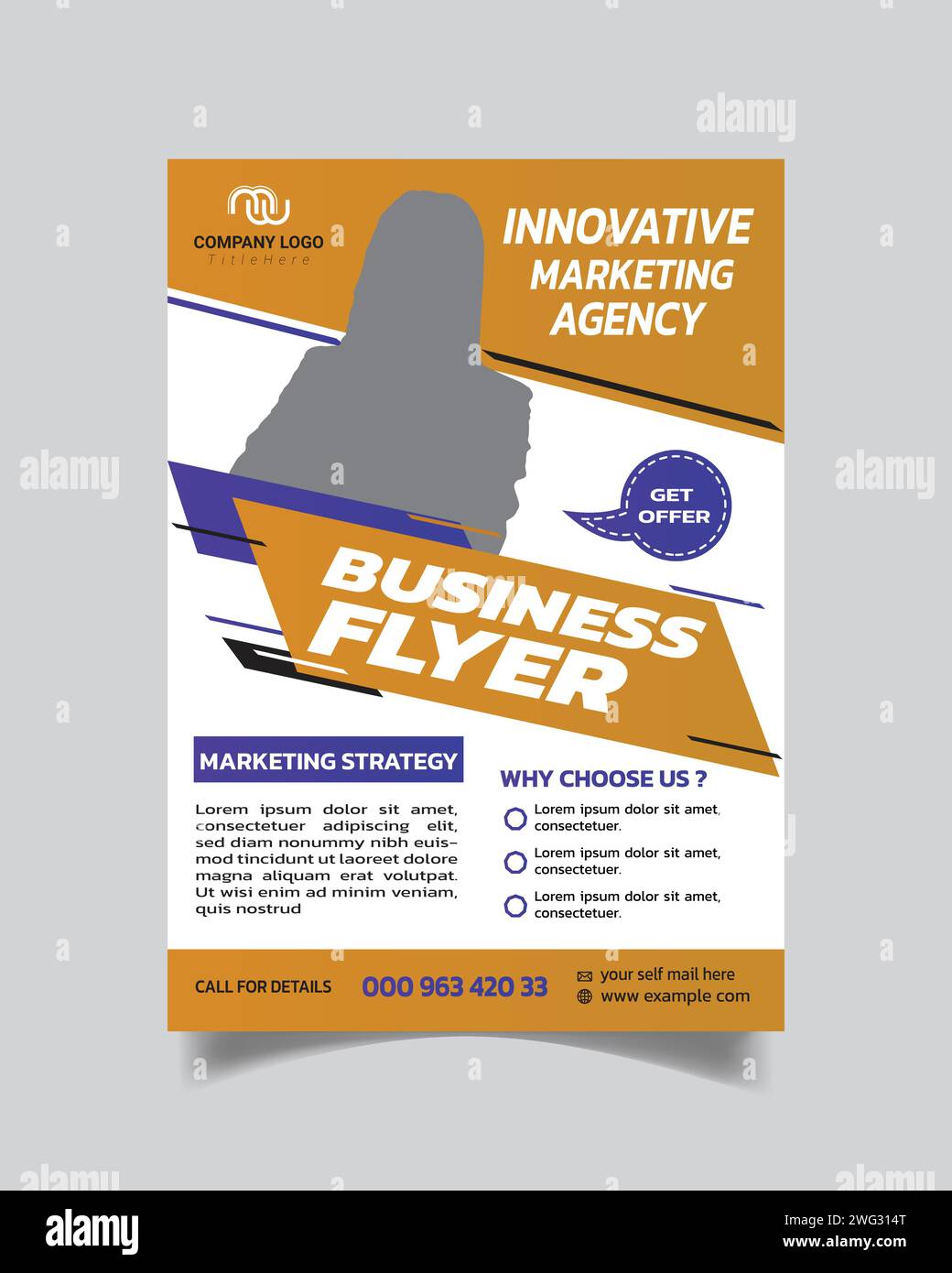 Modern Innovative Business Flyer and Unique Leaflet Creative Business ...