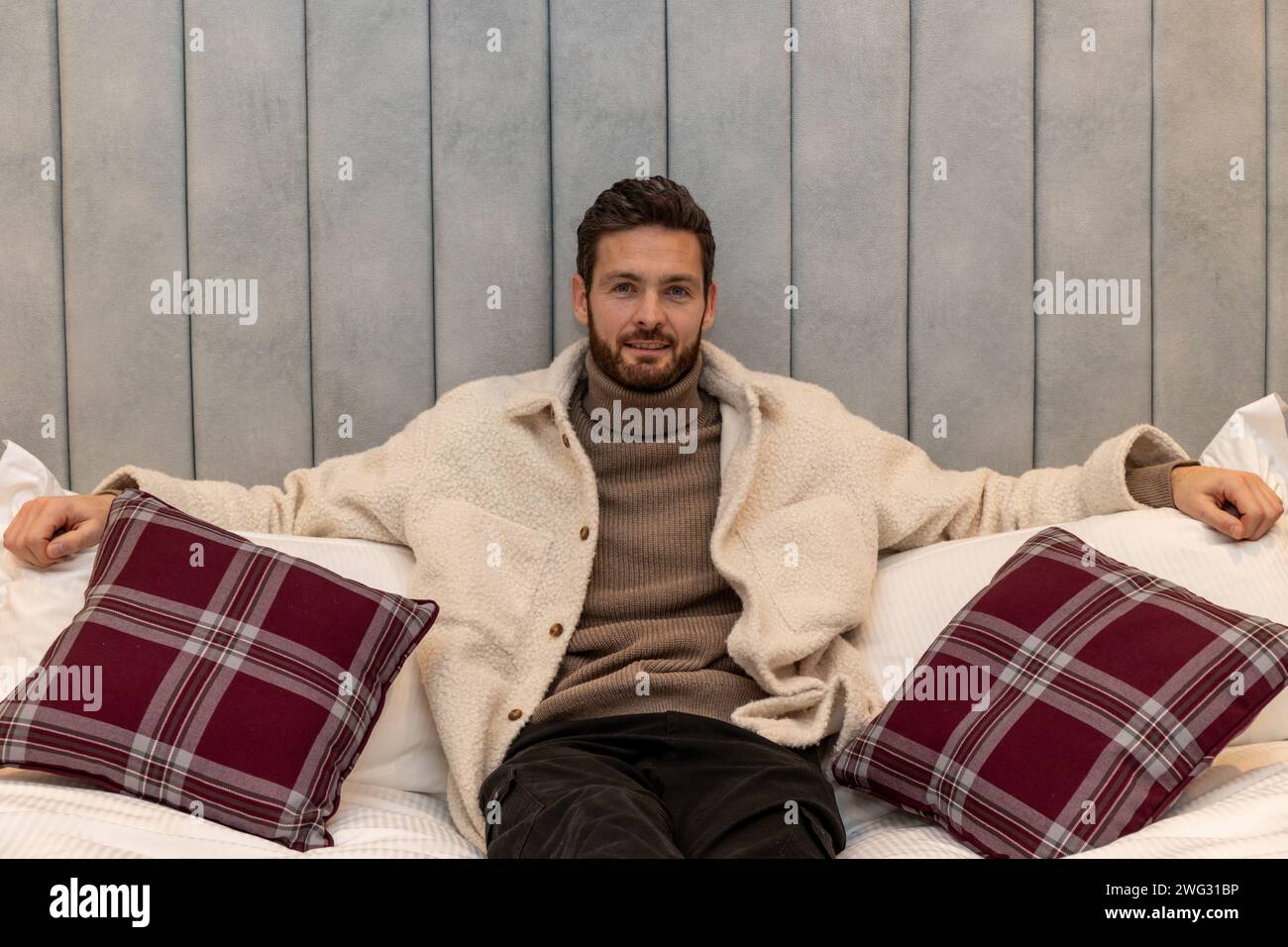 Tynecastle Park Hotel. Edinburgh, UK. 2nd Feb, 2024. Hearts' goalkeeper ...