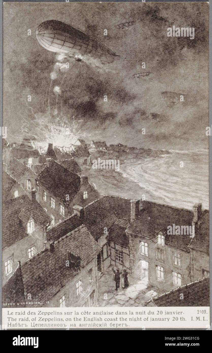 Zeppelin raid hi-res stock photography and images - Alamy