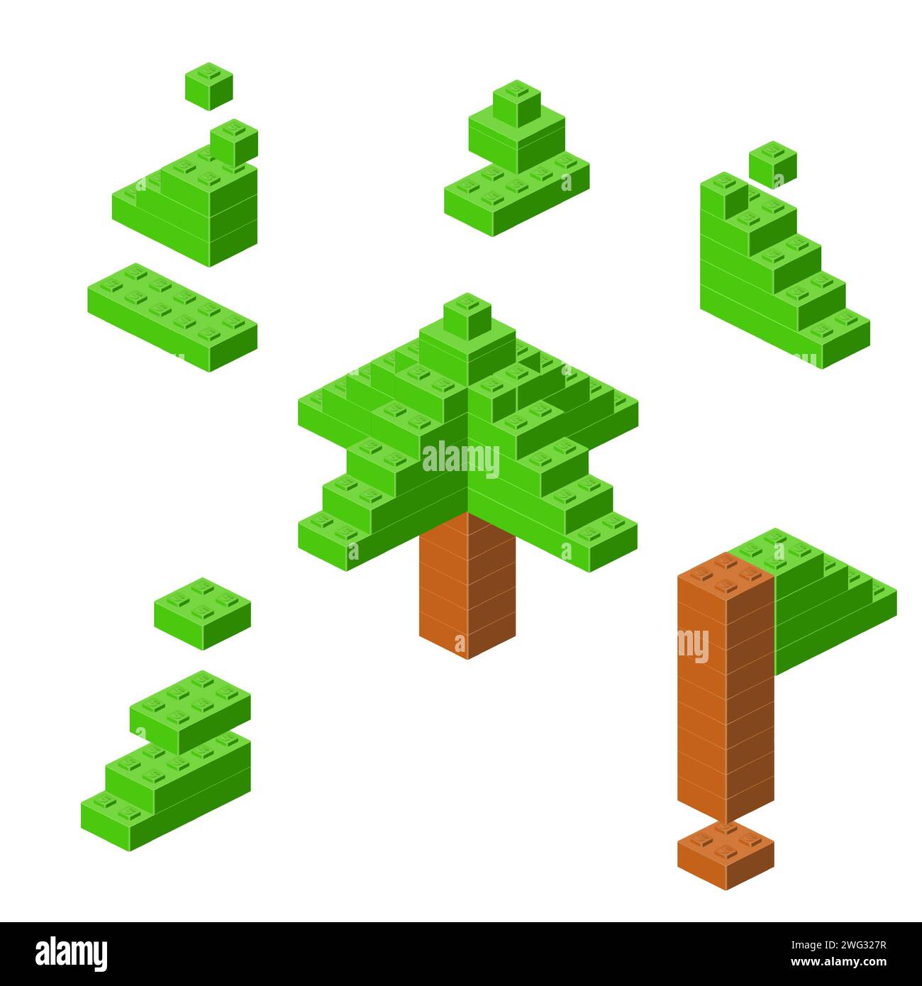 Bricks structures Stock Vector Images - Alamy