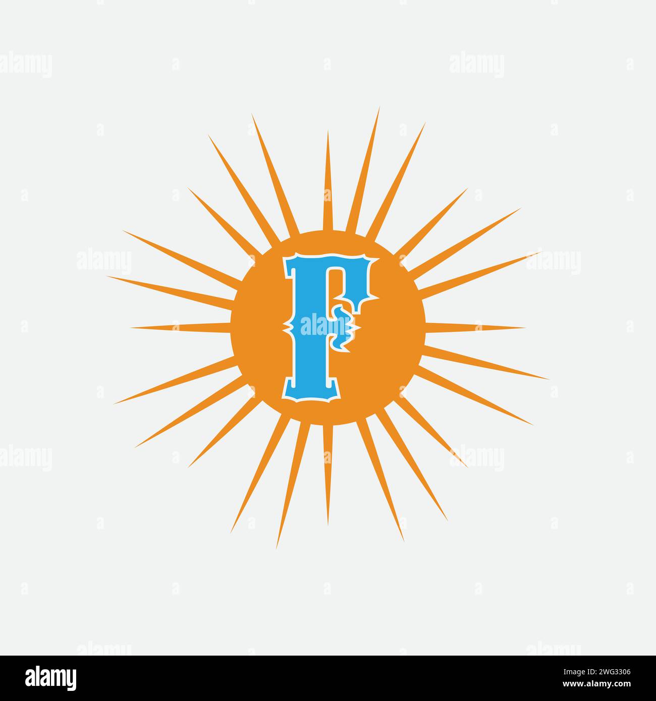 Sun vector logo concept illustration Stock Vector Image & Art - Alamy