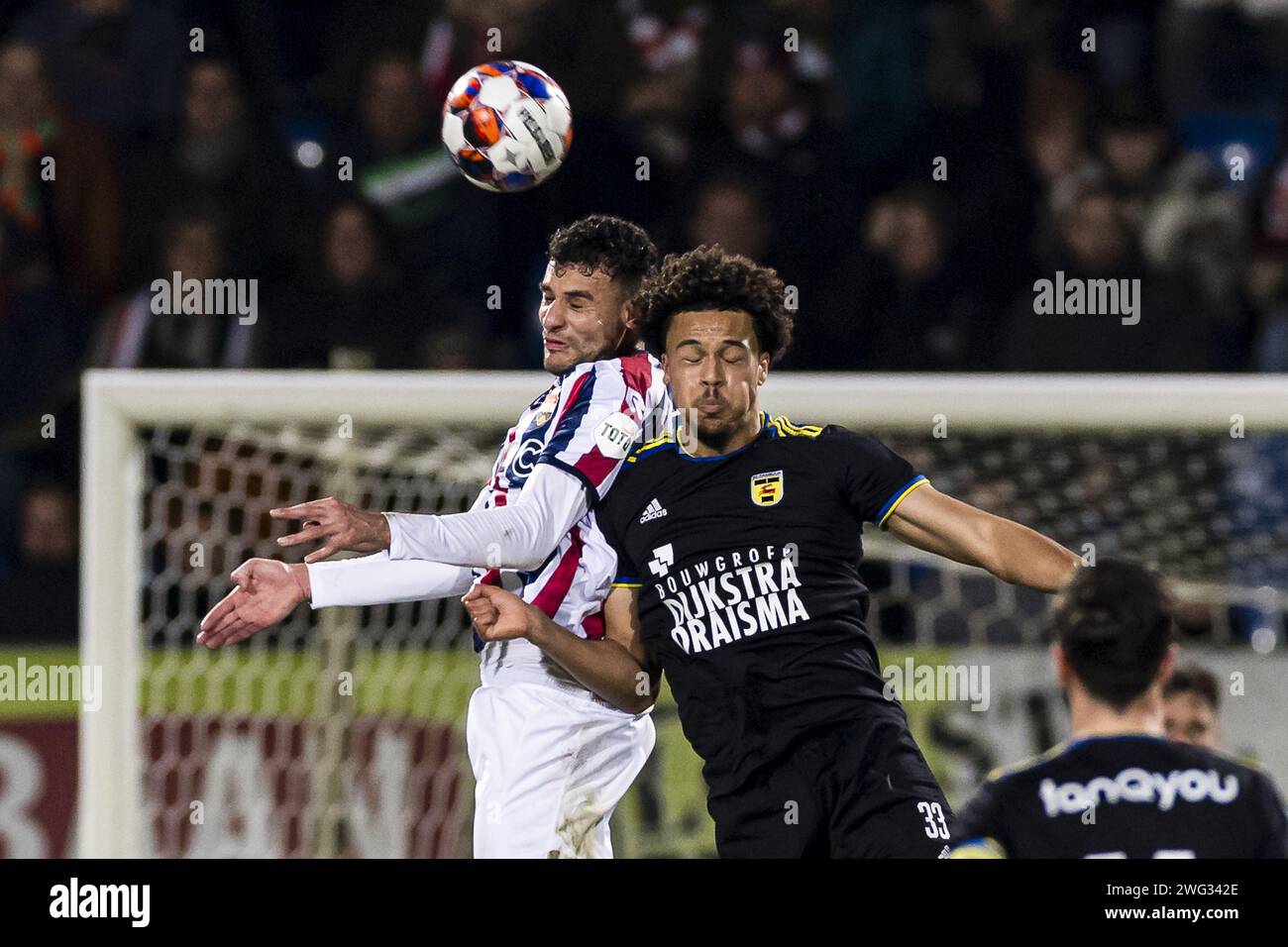 TILBURG - 02-02-2024. Koning Willem II stadium. Keuken Kampioen Divisie, KKD. Season 2023-2024 ...