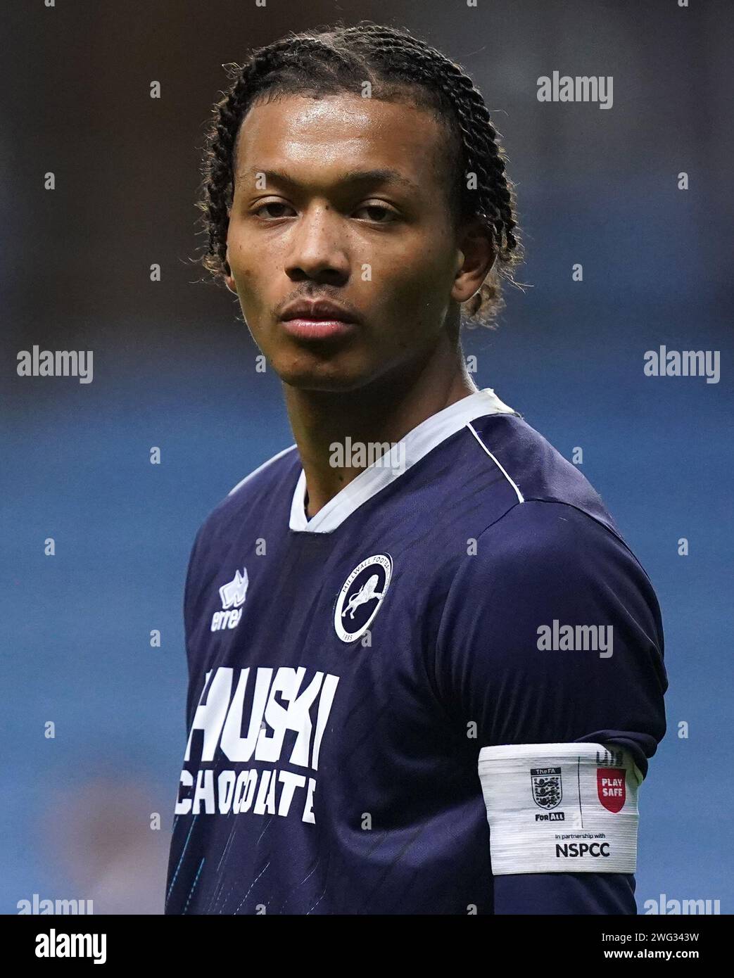 Millwall's Joshua Stephenson during the FA Youth Cup fifth round match ...