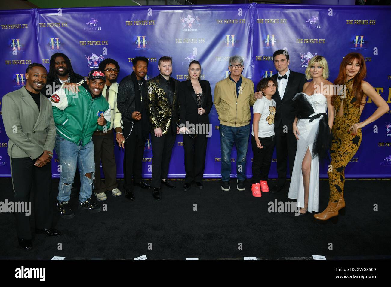 L-R Elijah Boothe, Jay Reeves, Charles Worth, Hope Ayiyi, Denzel ...