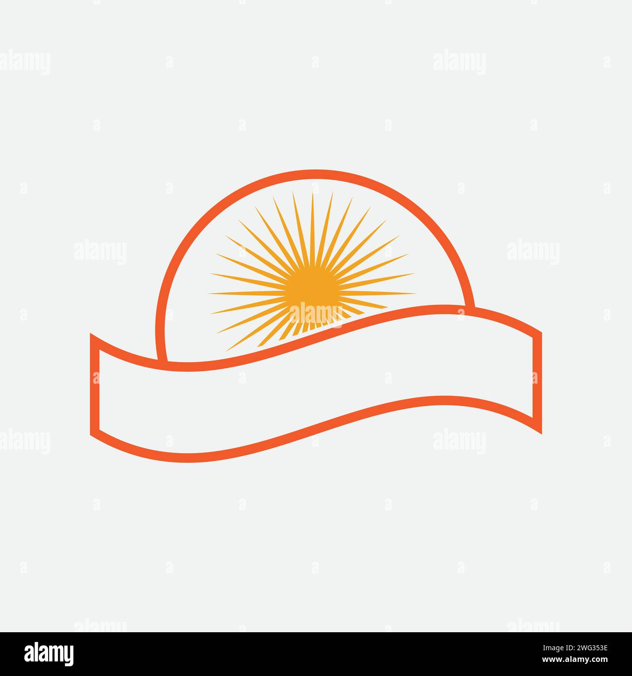 Sun vector logo concept illustration Stock Vector Image & Art - Alamy