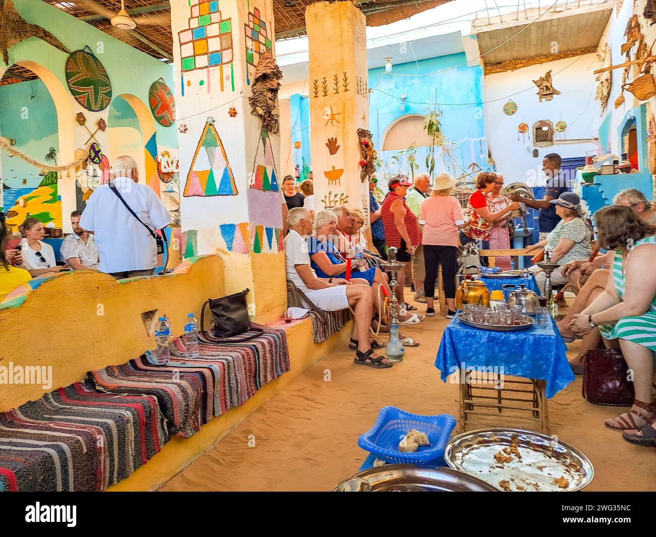 Nuba village hi-res stock photography and images - Alamy