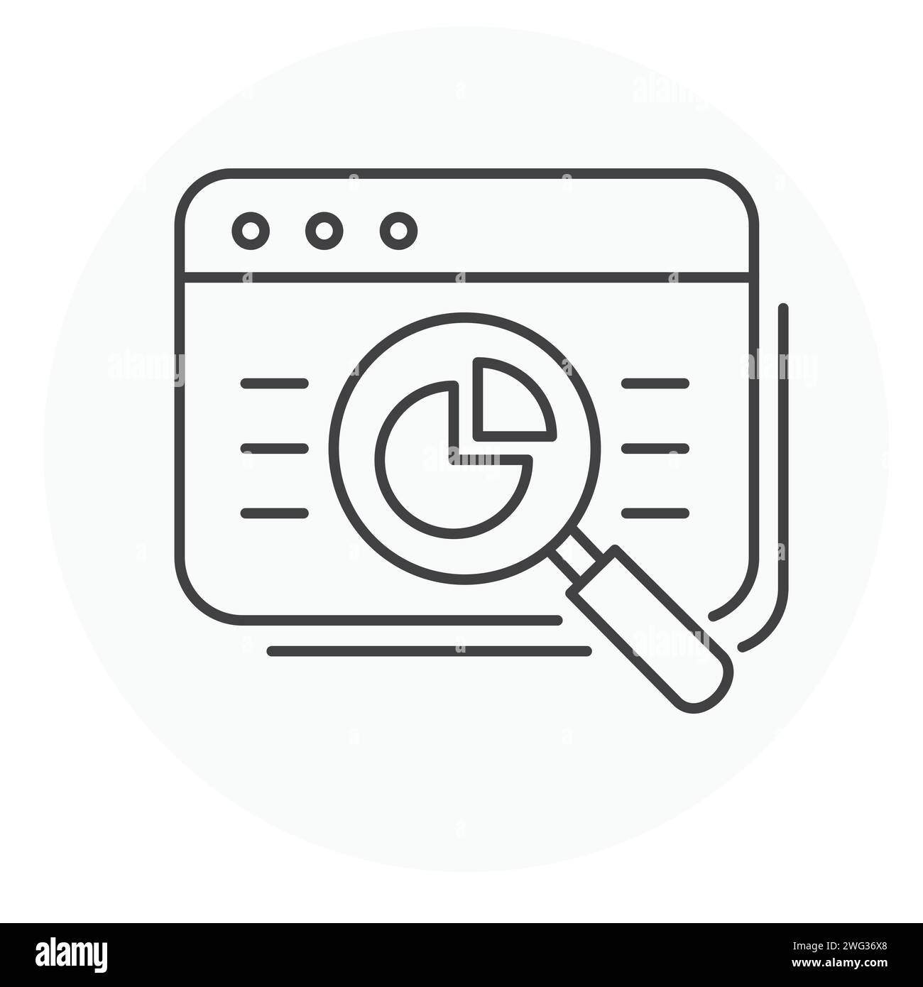 Research Vector Illustration Icon Design Stock Vector Image & Art - Alamy