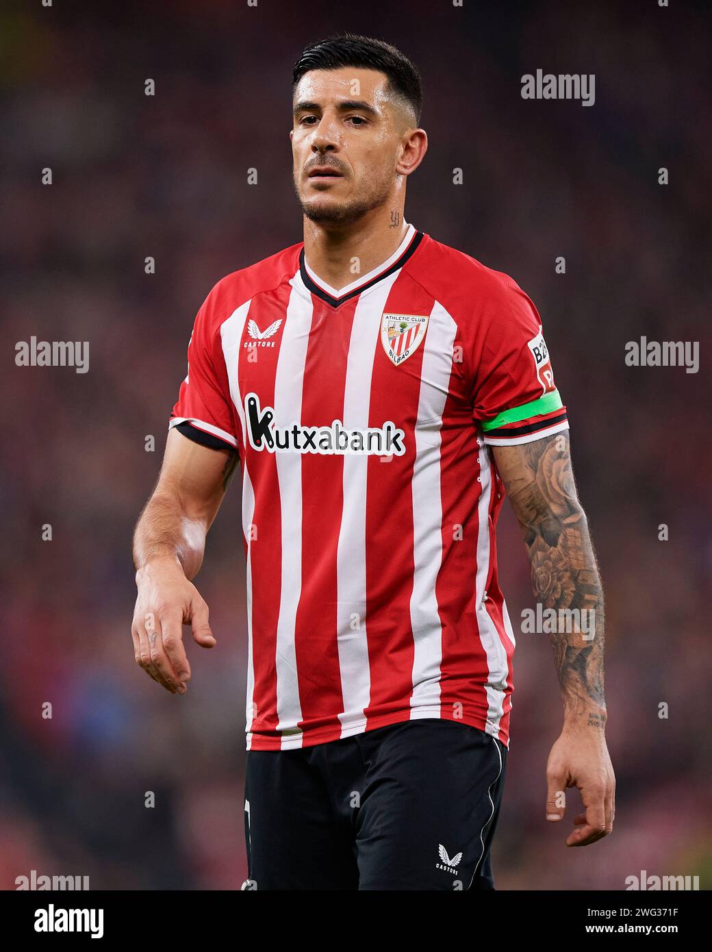 Yuri Berchiche of Athletic Club looks on during the LaLiga EA Sports ...