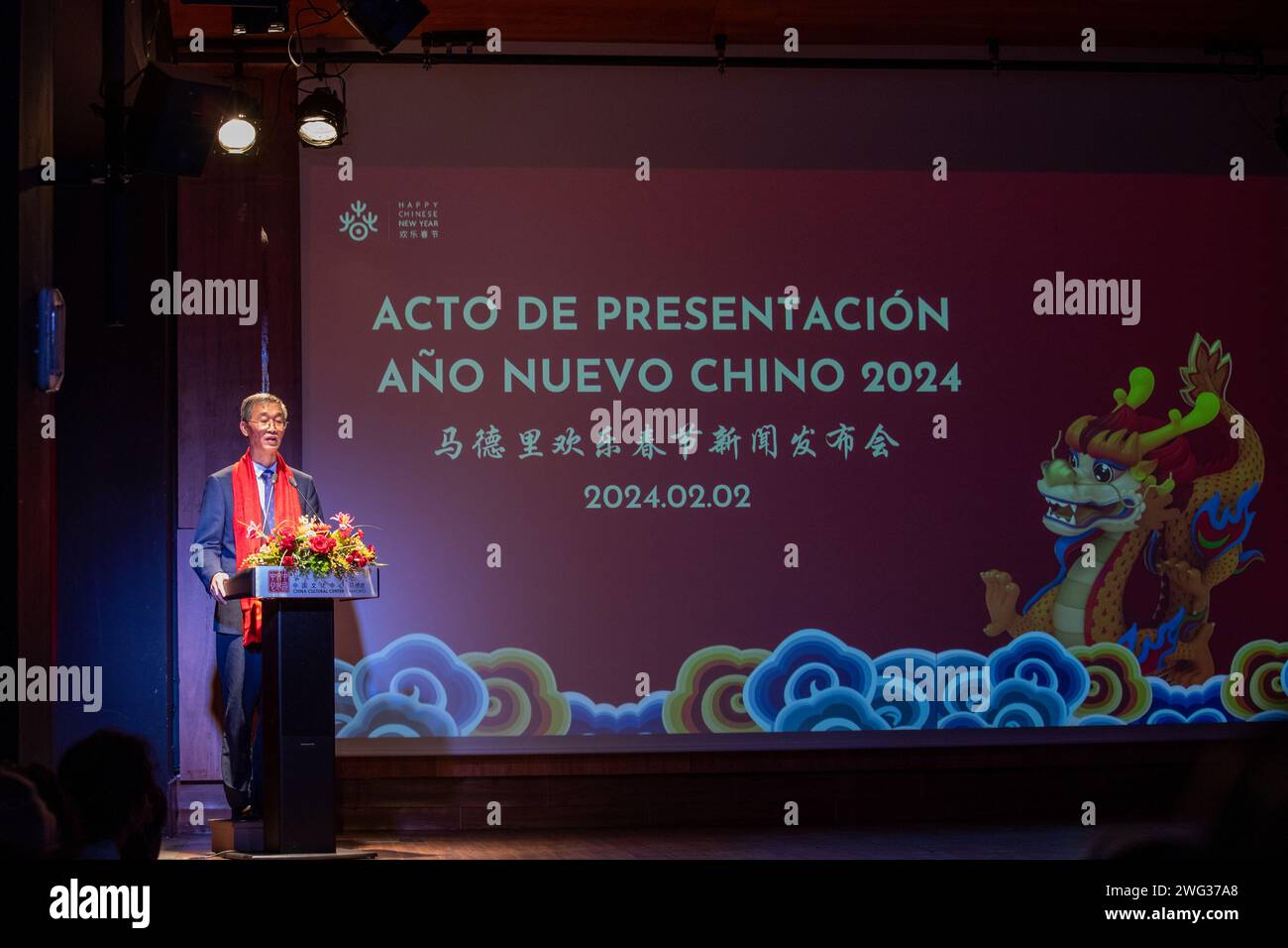 The ambassador of the People's Republic of China in Spain, Yao Jing ...