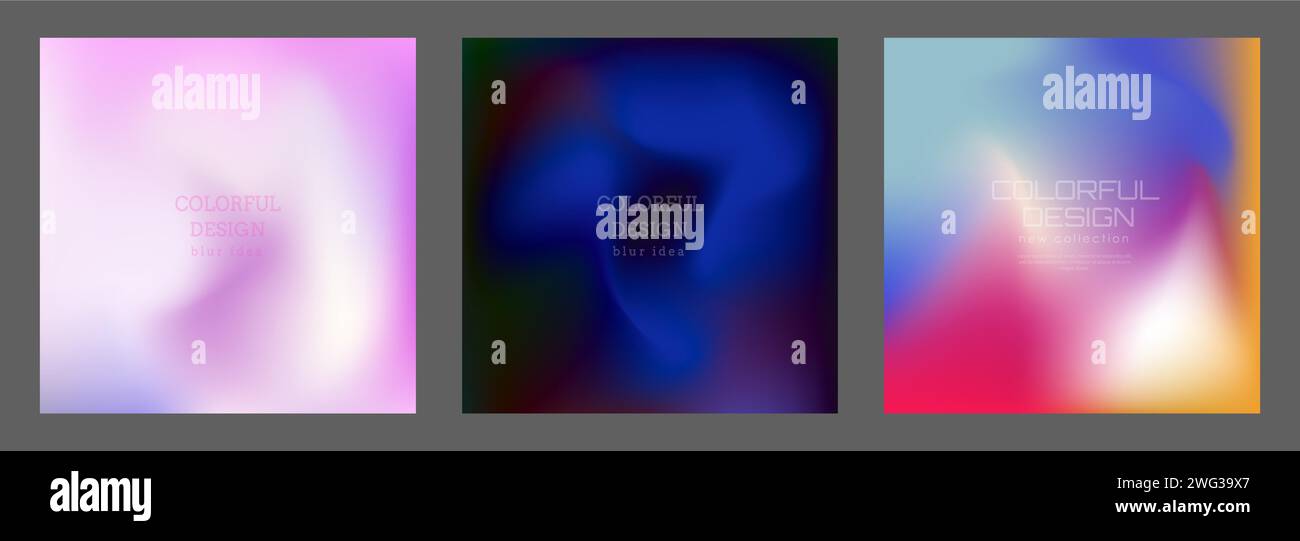 Colorful blurred background. The color gradient of the cover, book ...