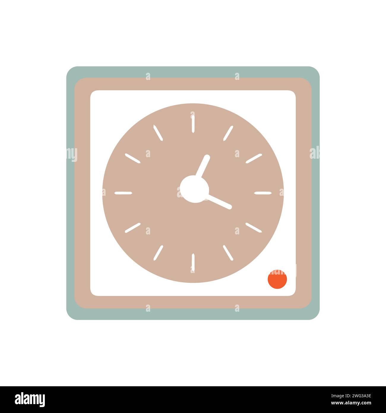 Second buttons Stock Vector Images - Alamy