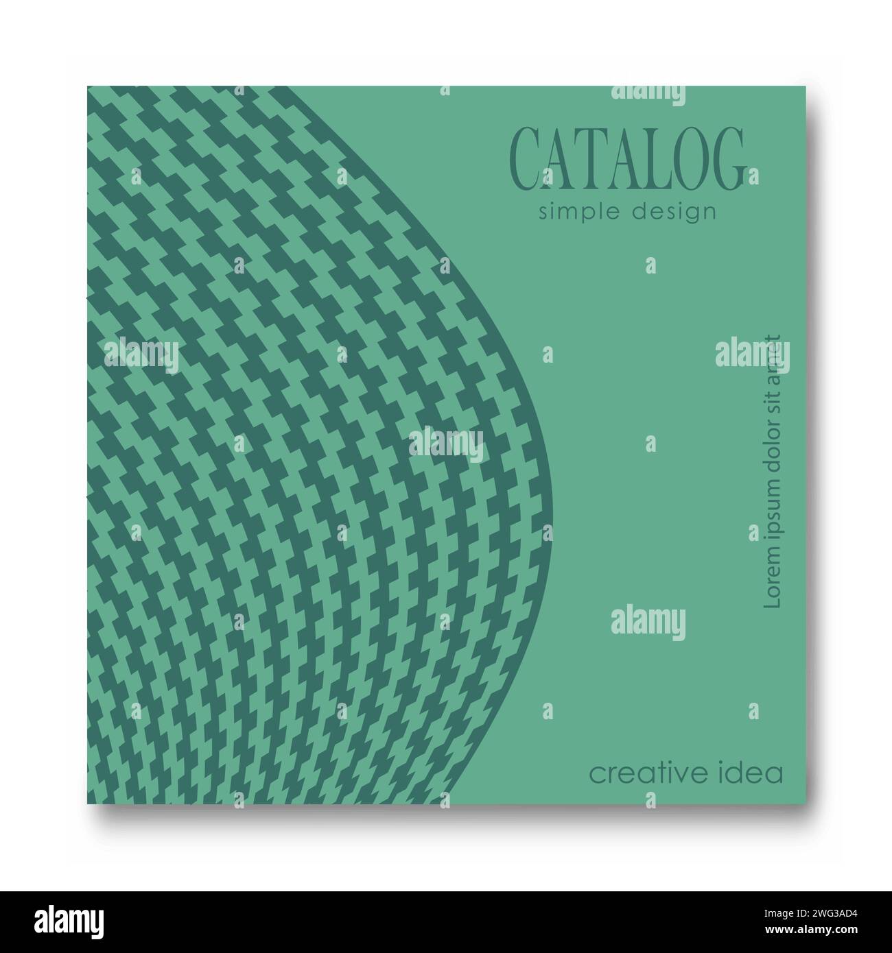 Cover. Creative abstract banner, brochure, catalog or booklet. A simple ...