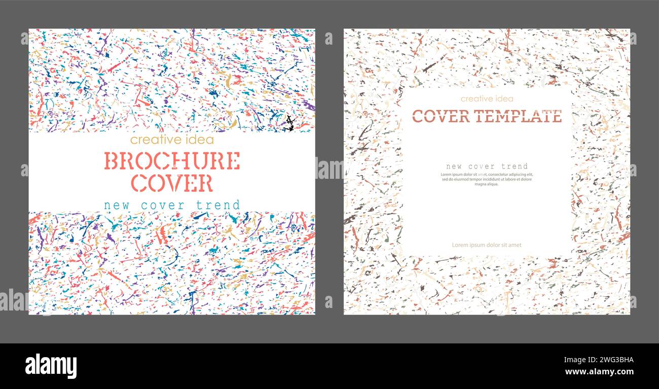 Abstract cover design. A creative design template for banners, posters ...