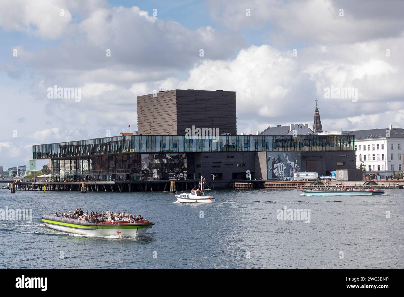 Copenhagen, modern architecture: the Skuespilhuset theatre by ...