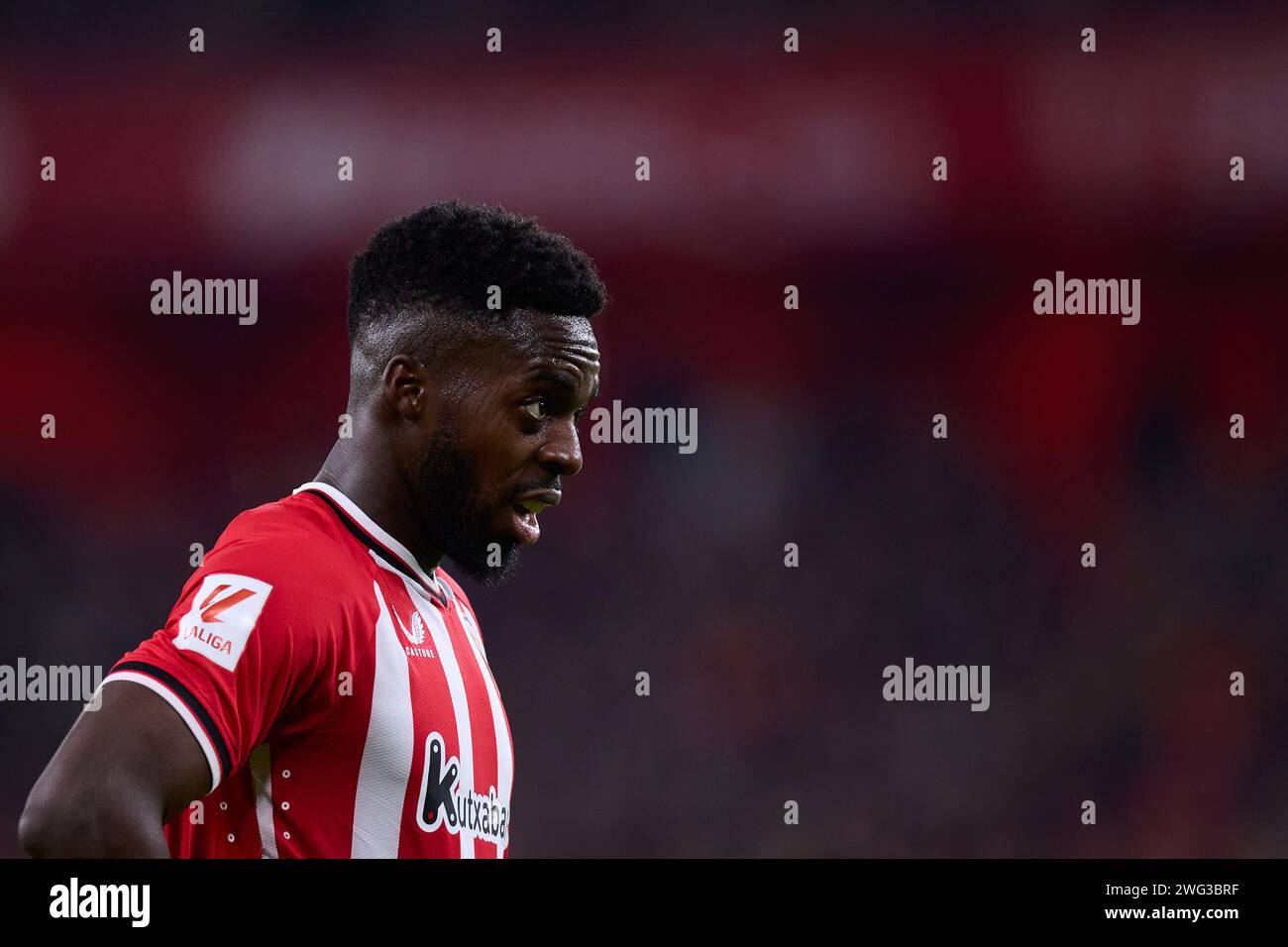 Inaki Williams of Athletic Club looks on during the LaLiga EA Sports ...