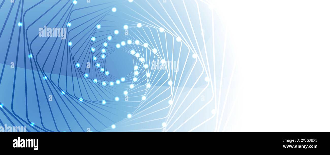 Technology Network Vector Background.. Science and technology ...