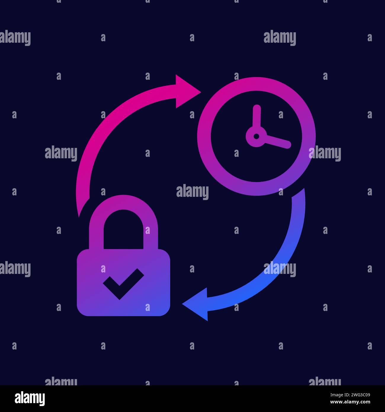 Safe time lock Stock Vector Images - Alamy