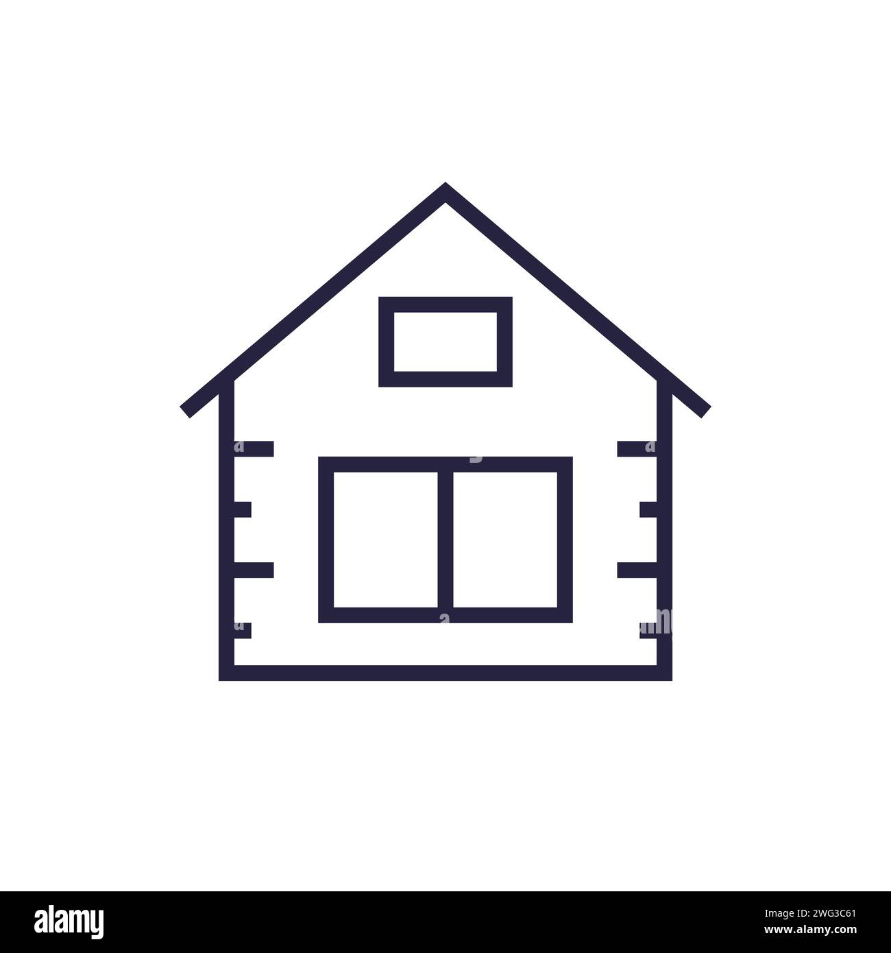 Modern house style barn house Cut Out Stock Images & Pictures - Alamy