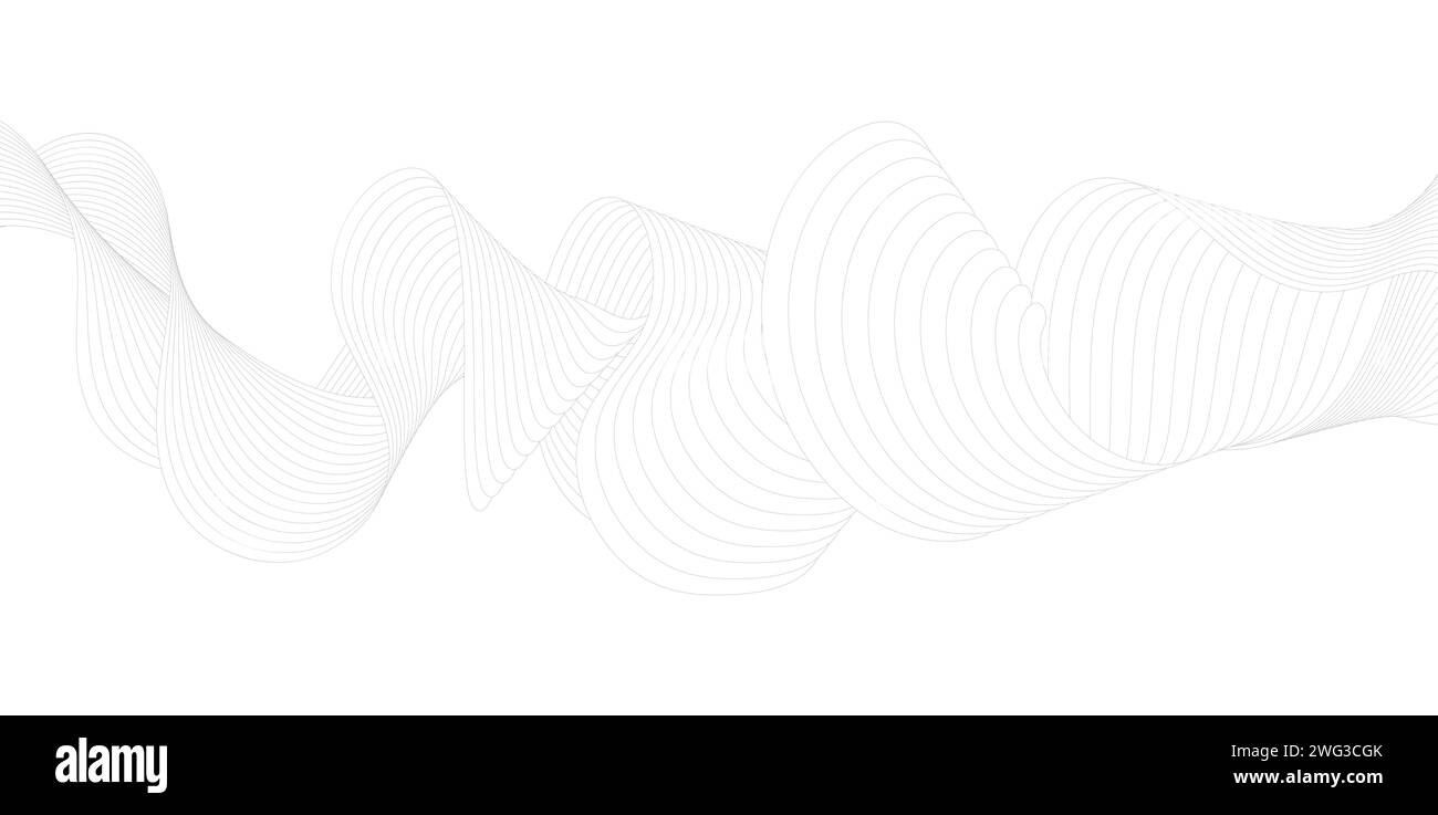 An abstract wave. An element of the sound track design, frequency ...