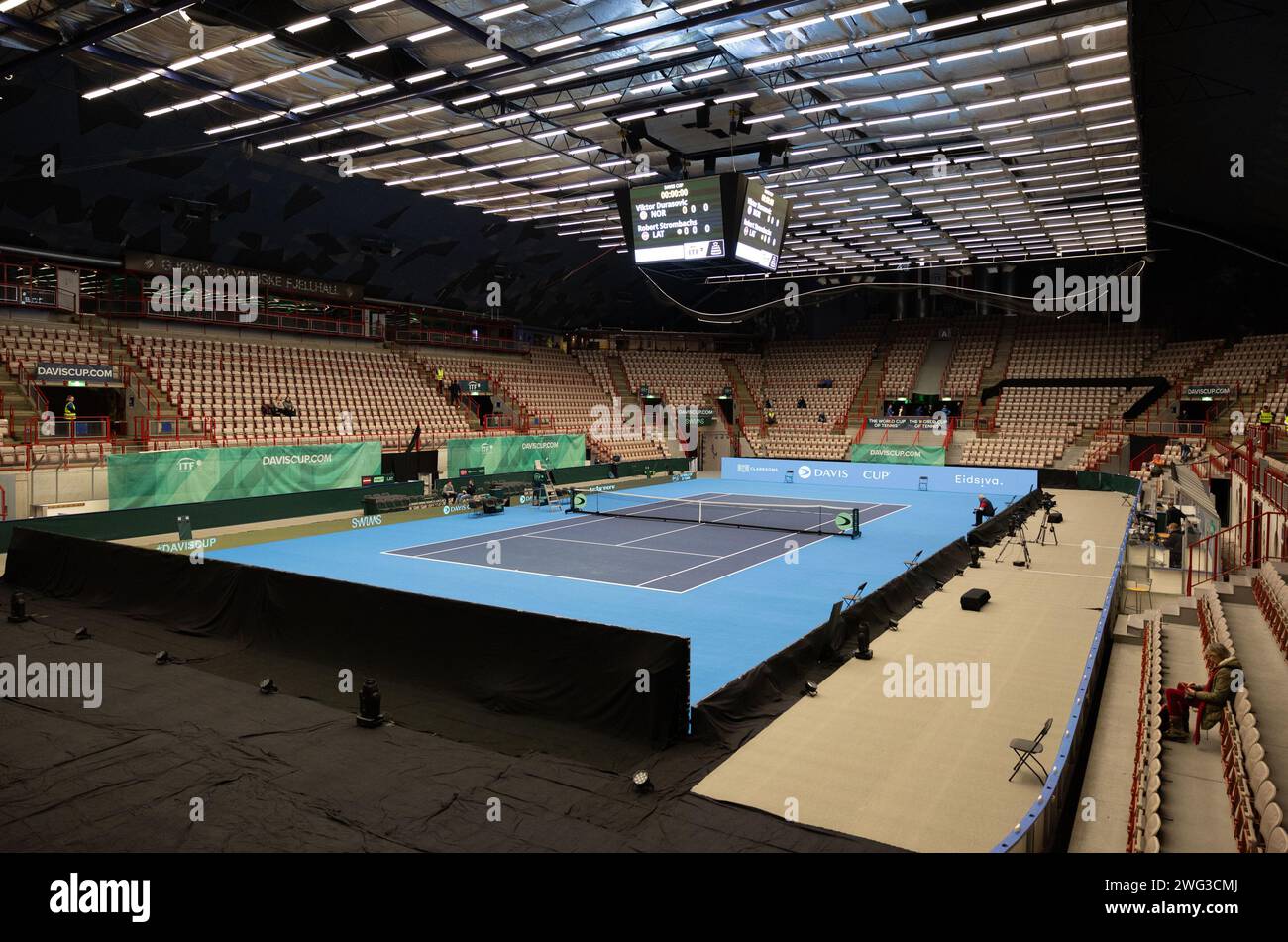 Gjovik, Norway. 02nd Feb, 2024. Gjovik, Norway, February 2nd 2024 ...