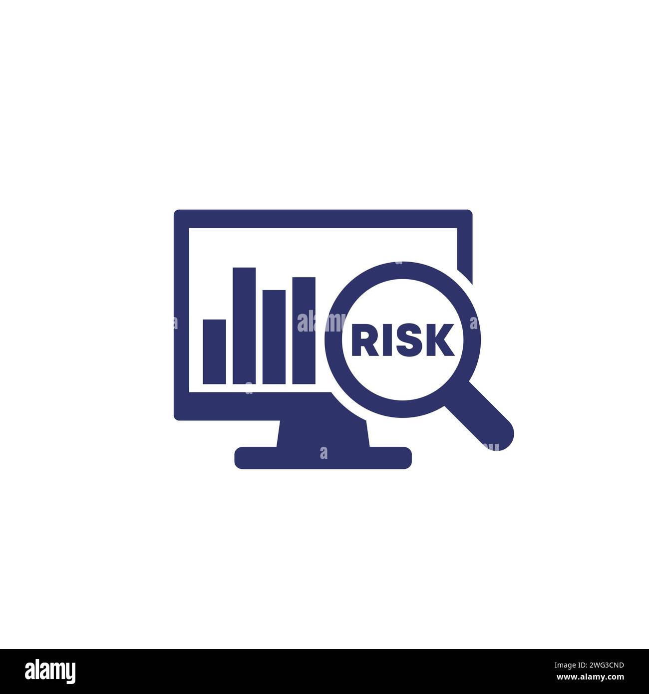 Risk assessment icon Cut Out Stock Images & Pictures - Alamy
