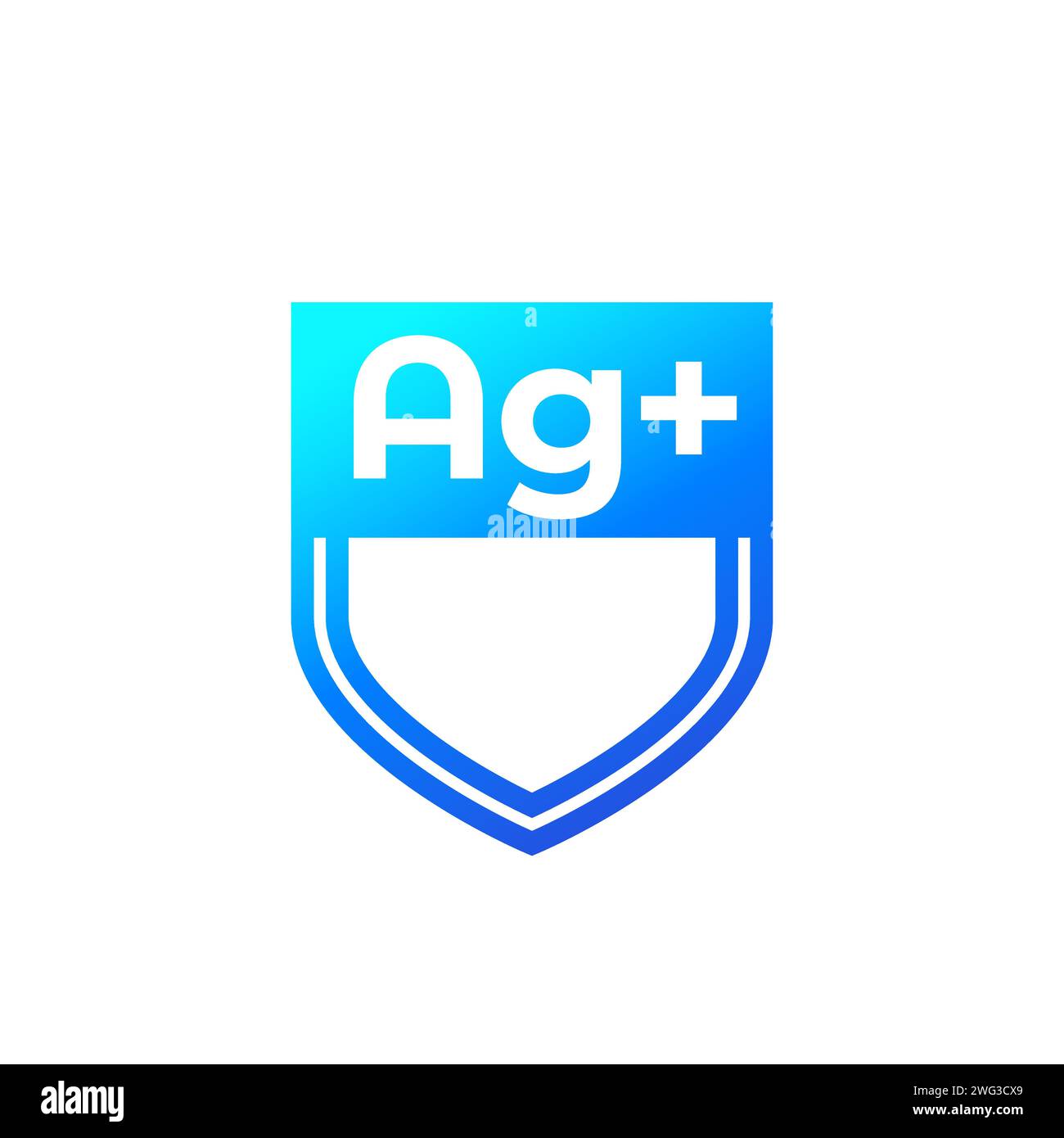 Silver ions, antibacterial protection icon Stock Vector Image & Art - Alamy