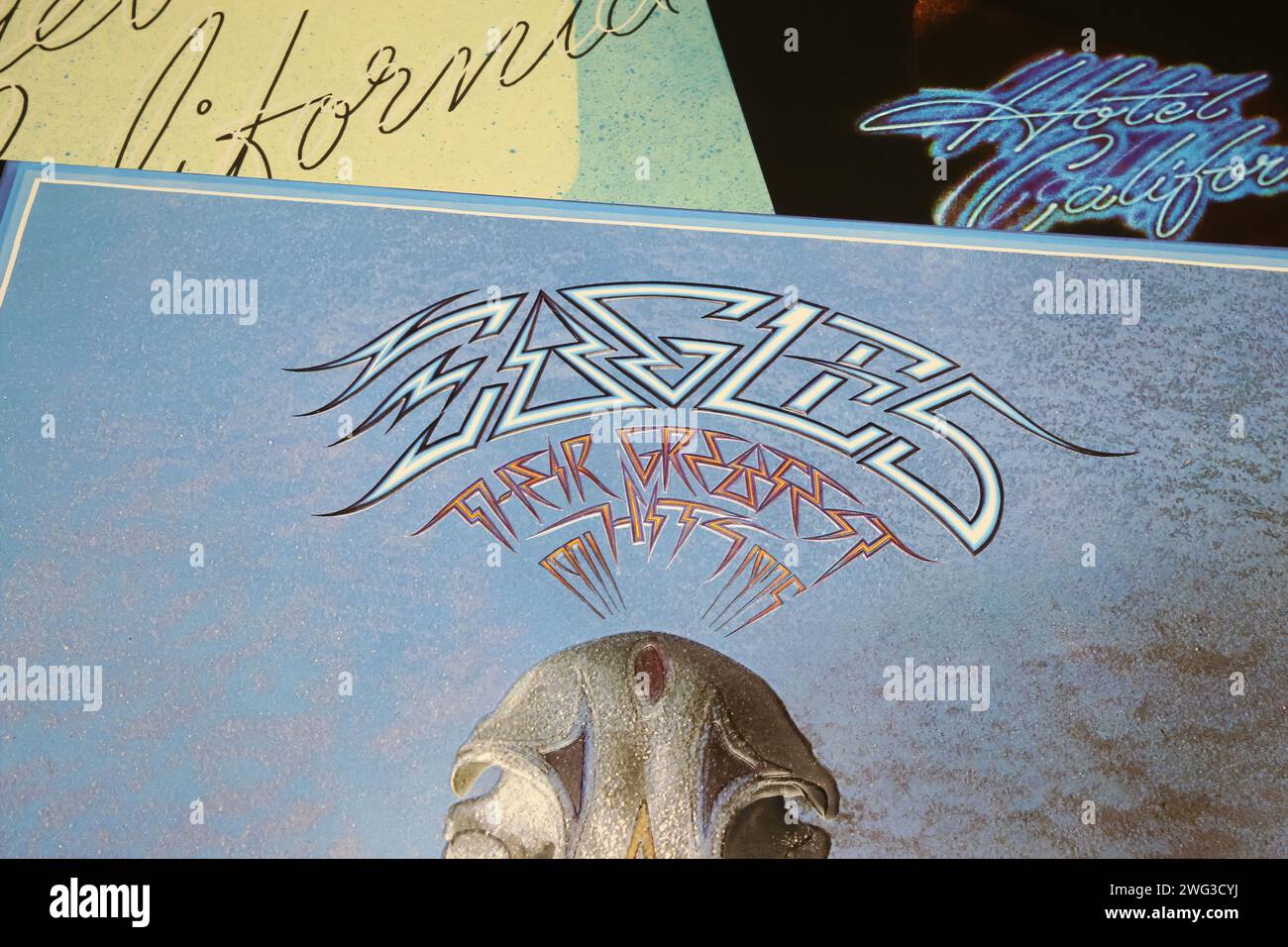 The eagles album cover hi-res stock photography and images - Alamy