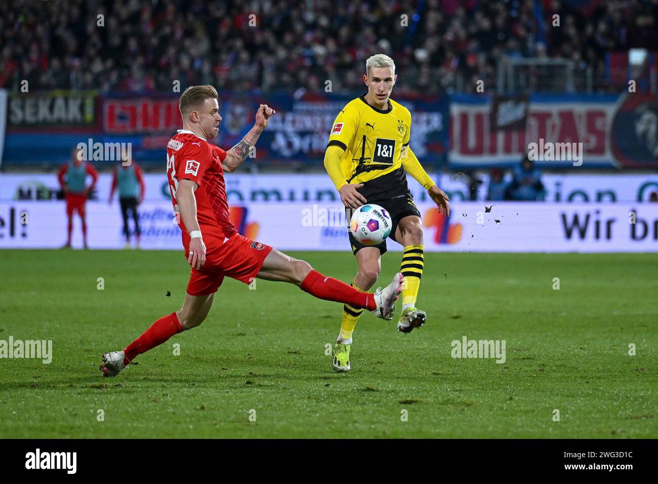 02.02.2024, Fussball, Bundesliga, 20. Spieltag Saison 2023/2024, 1.FC ...