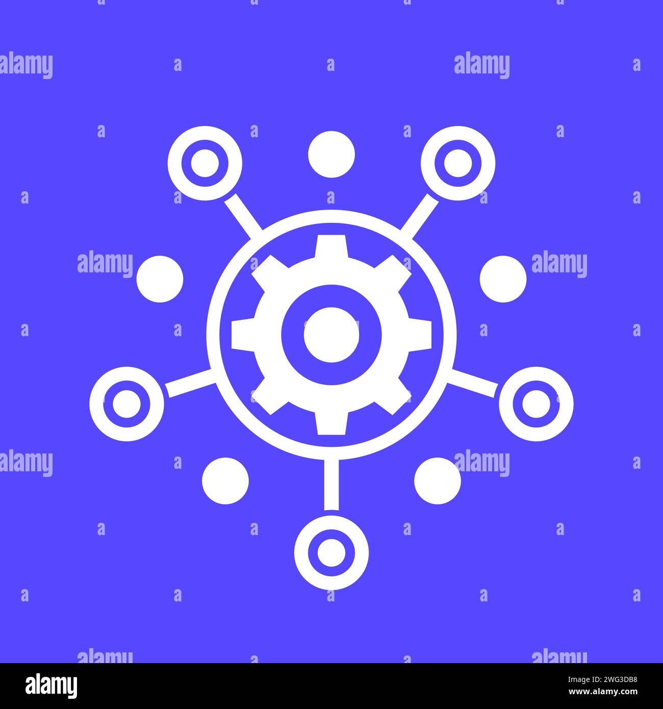 industrial manufacturing, production vector icon Stock Vector Image ...