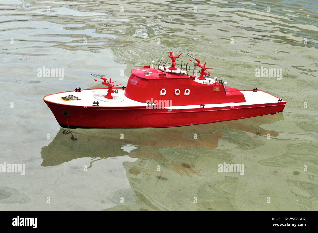 Fire brigade on boat hi-res stock photography and images - Alamy