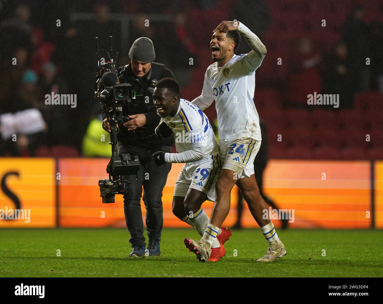 Georginio rutter celebrate hi-res stock photography and images - Alamy