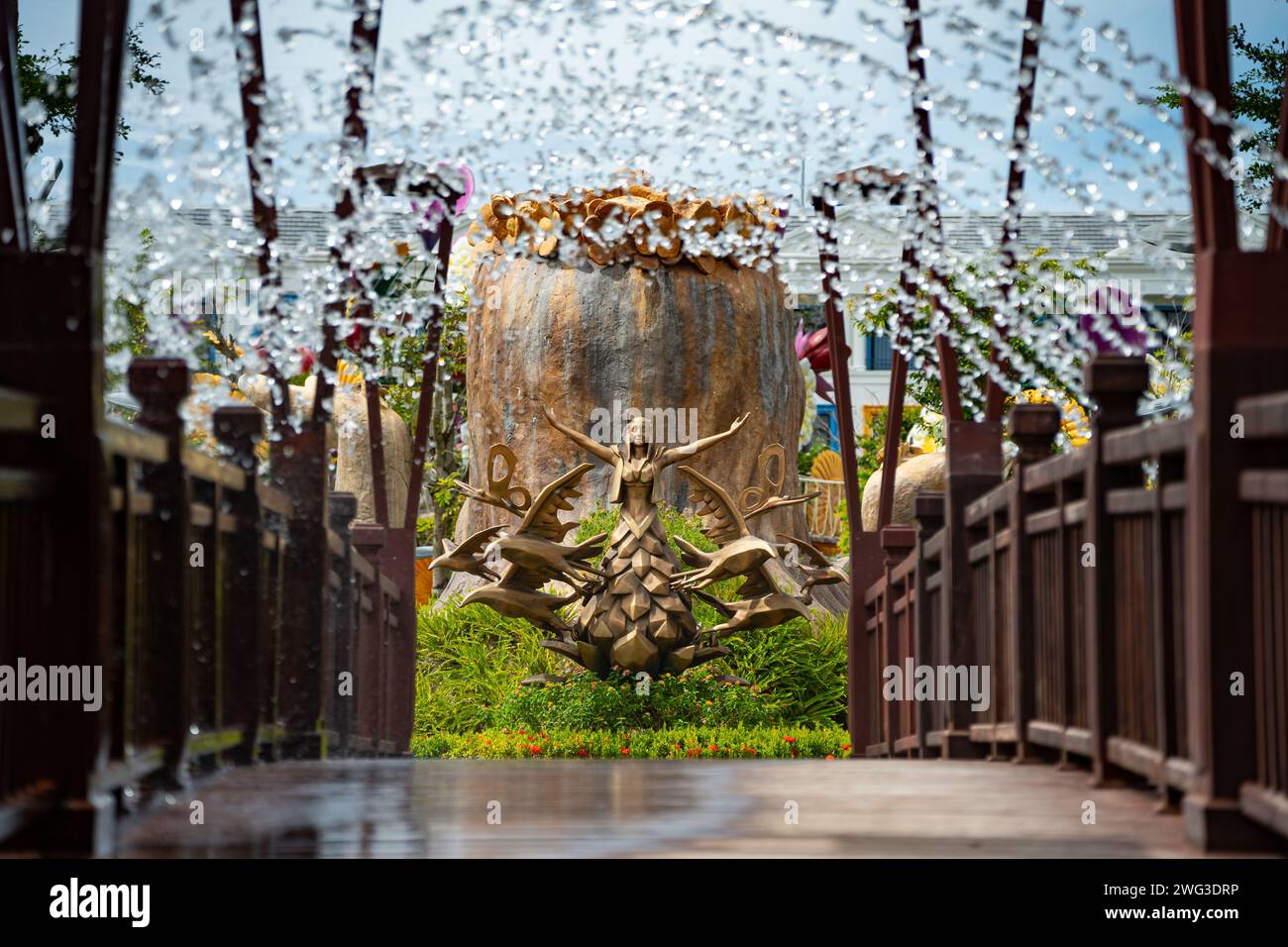 Colorful buildings in city Grand World Phu Quoc Island Vietnam Stock ...