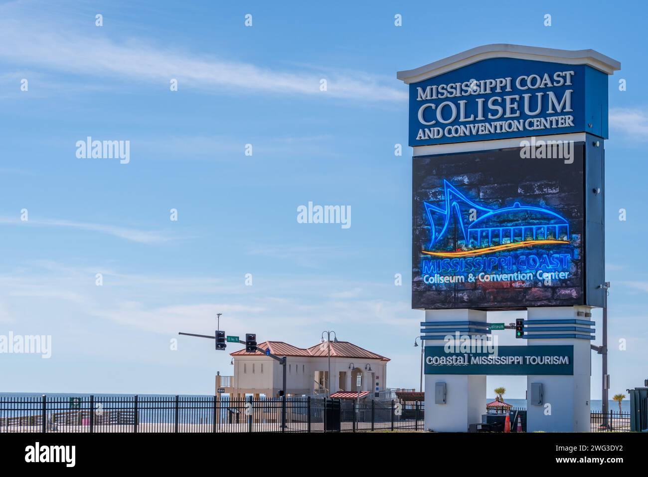 Mississippi Coast Coliseum and Convention Center in Biloxi, Mississippi ...