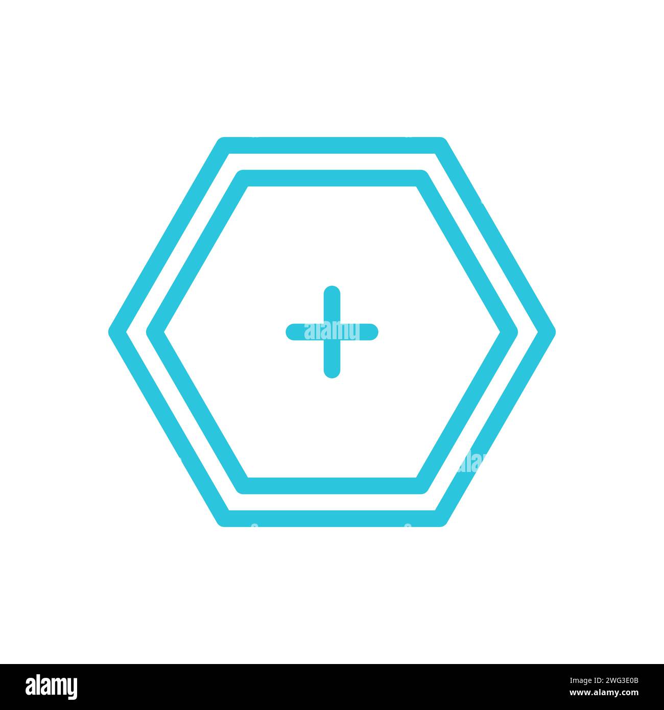 Platform, Hexagon landing plate, honeycomb base plate, From blue icon ...