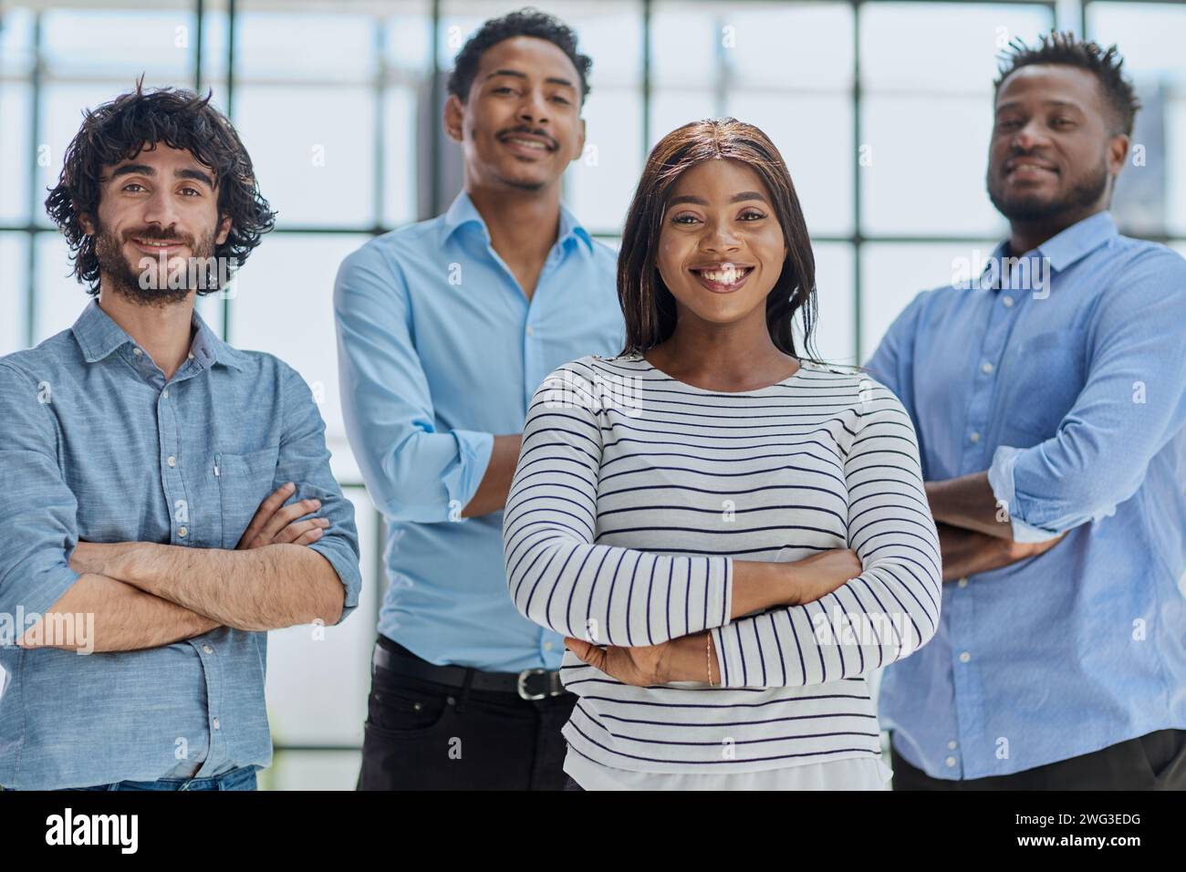 Corporate Collaboration: Professional Teamwork in Office Meeting Stock ...