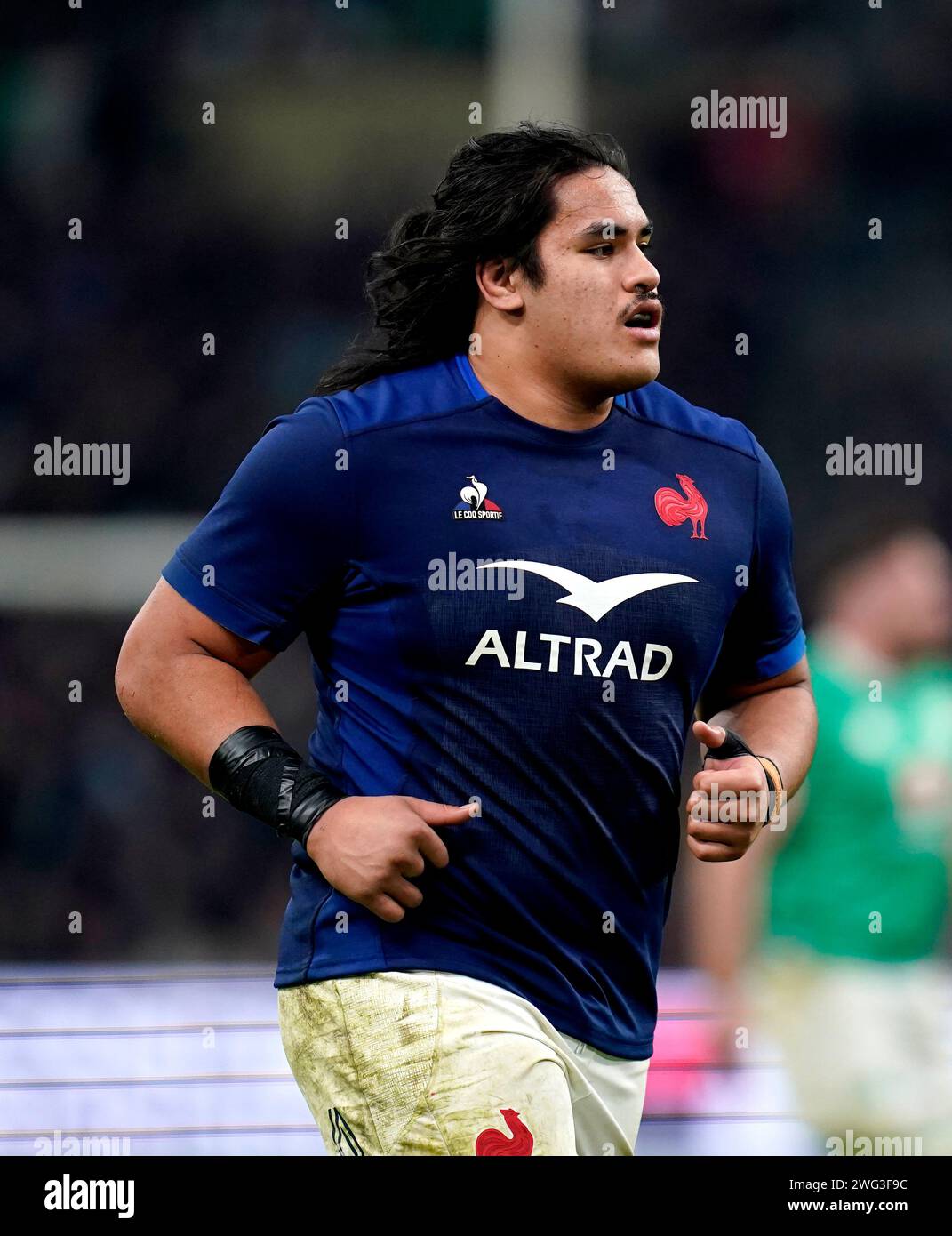 France's Posolo Tuilagi during the Guinness Six Nations match at the ...