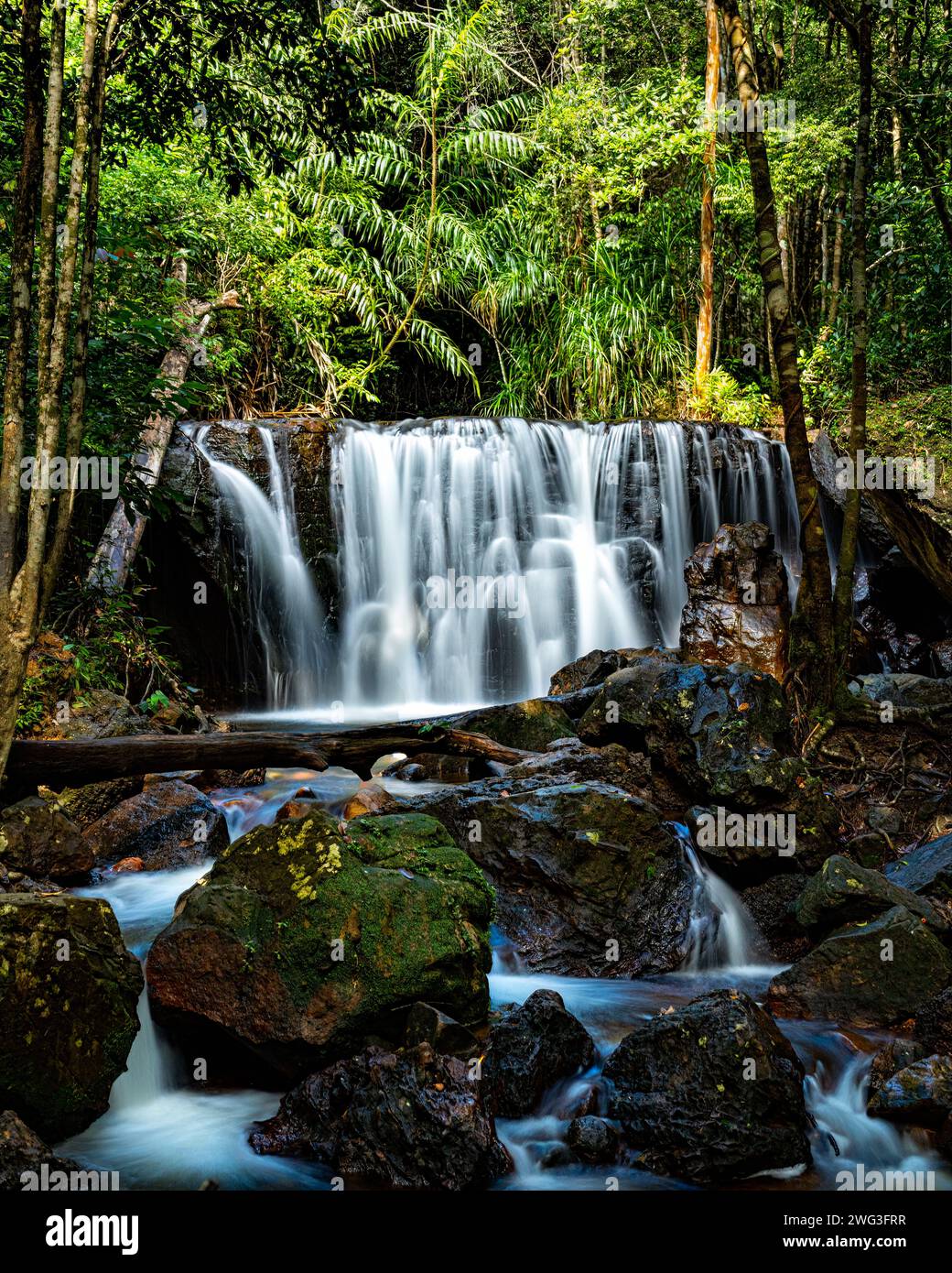Suoi Tranh Waterfall Phu Quoc Island Vietnam Stock Photo - Alamy