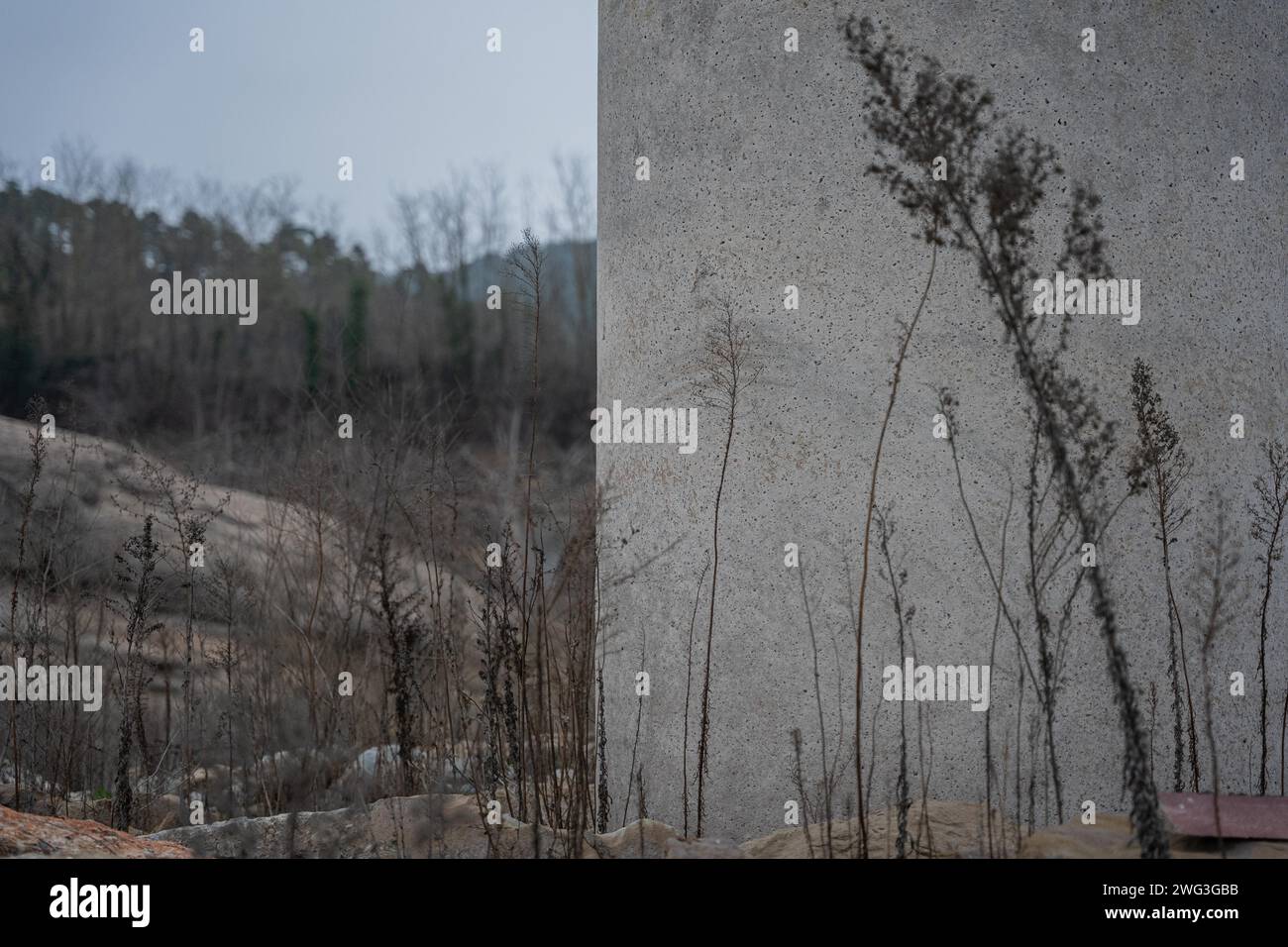 Baronia De Rialb, Lleida, Spain. 2nd Feb, 2024. View of the Rialb ...