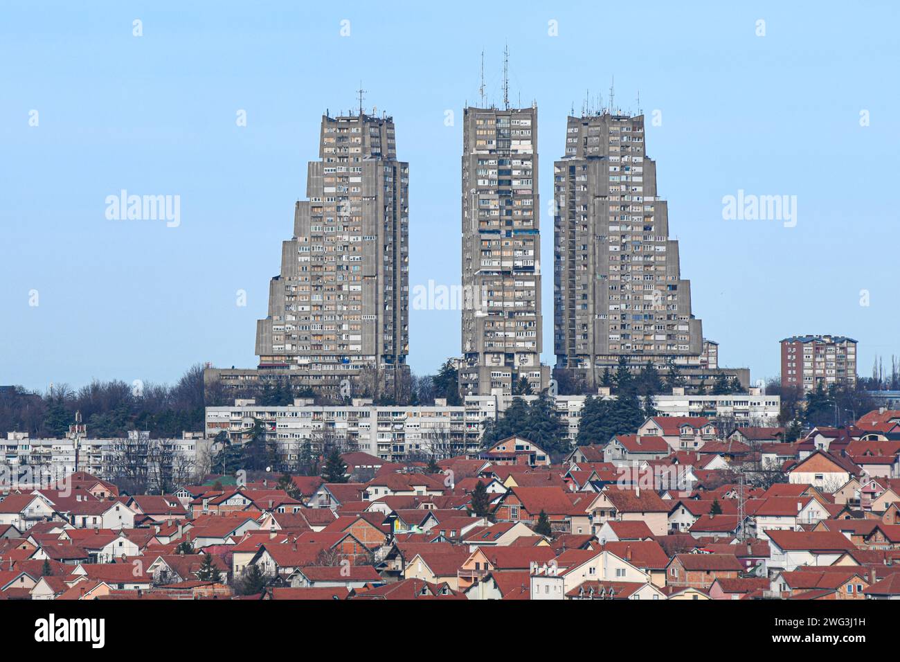 Belgrade Eastern City Gate (Rudo), Serbia Stock Photo - Alamy