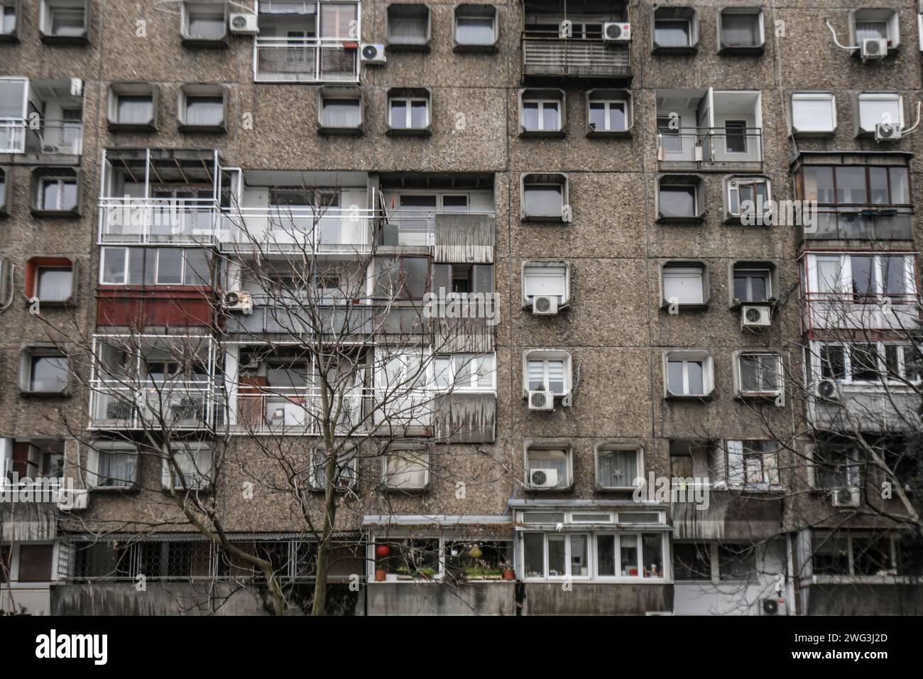 Monoblock building hi-res stock photography and images - Alamy