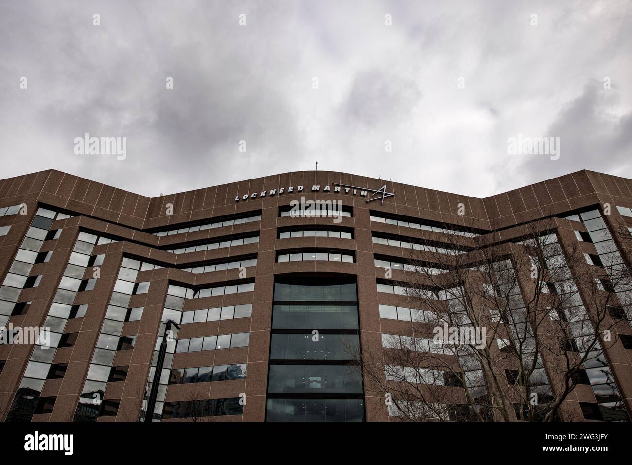 Arlington, United States. 02nd Feb, 2024. The headquarters for Lockheed ...