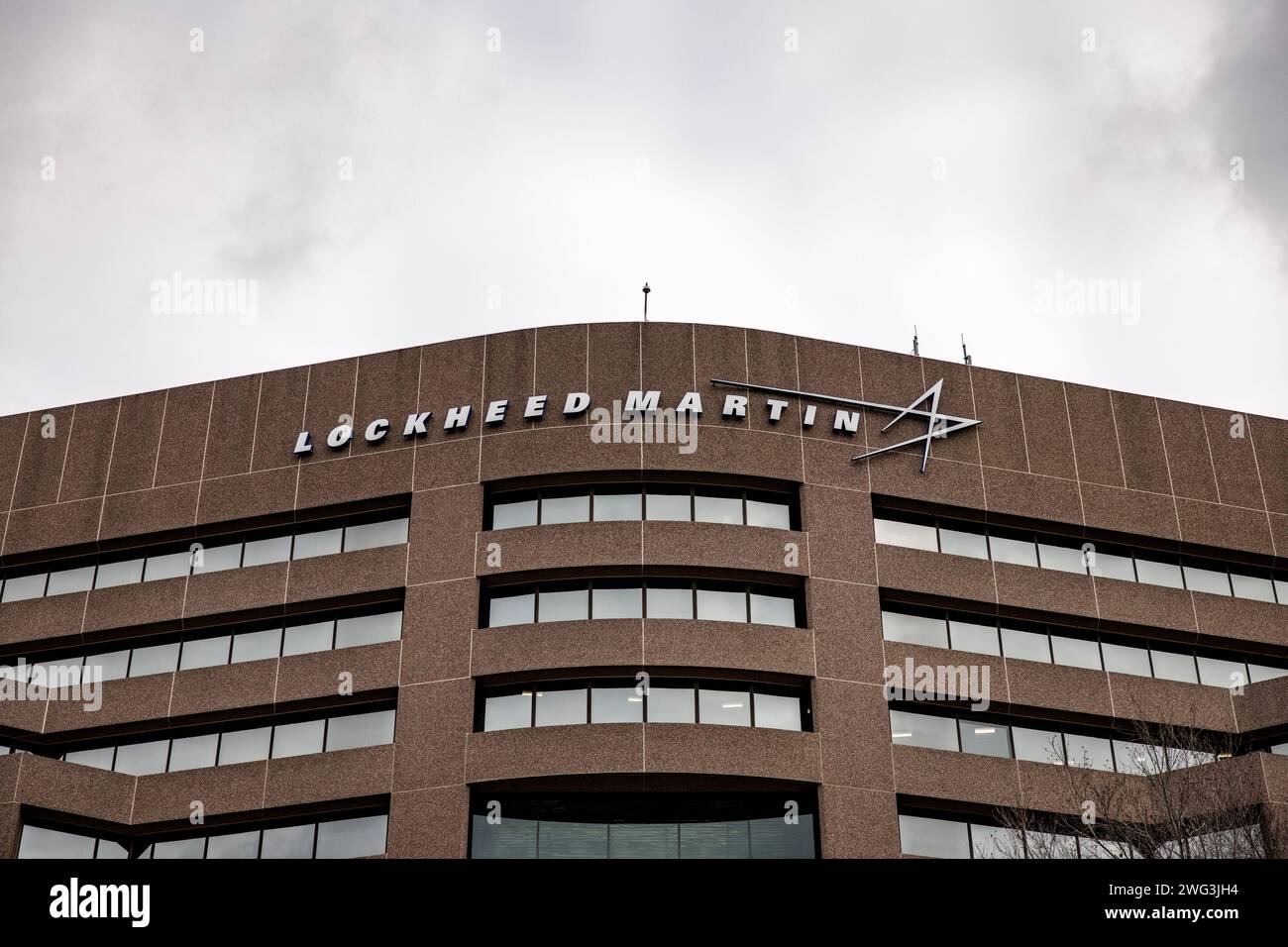 Arlington, United States. 02nd Feb, 2024. The headquarters for Lockheed ...