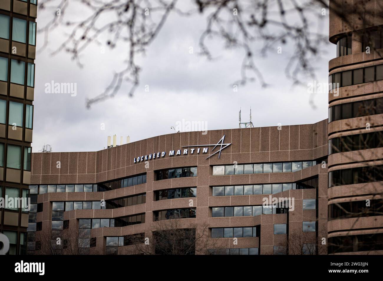 Arlington, United States. 02nd Feb, 2024. The headquarters for Lockheed ...